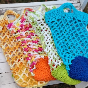 Foldable Market Bag Crochet Multi-pattern - Etsy