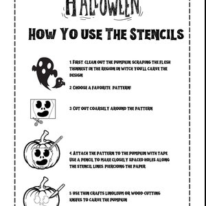 Jack O Lantern Stencil Printable Pumpkin Lantern Template Pumpkin ...