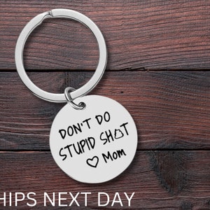 Funny Keychain for Adults Don't Duck With Me Engraved Key Chain With ...
