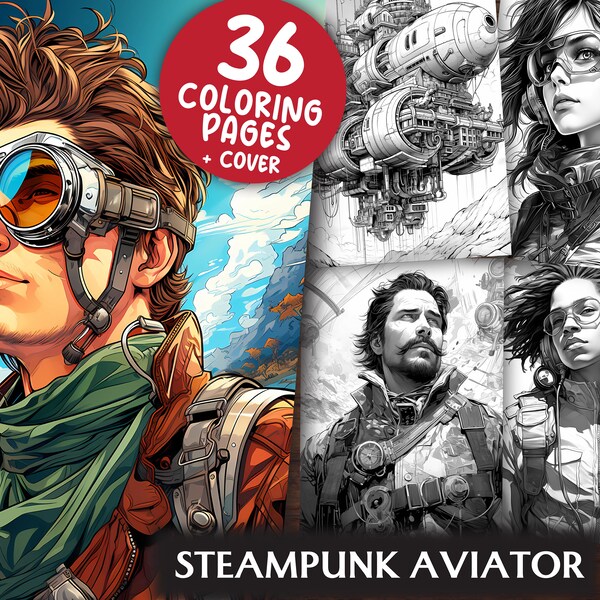 Steampunk Aviator - Etsy