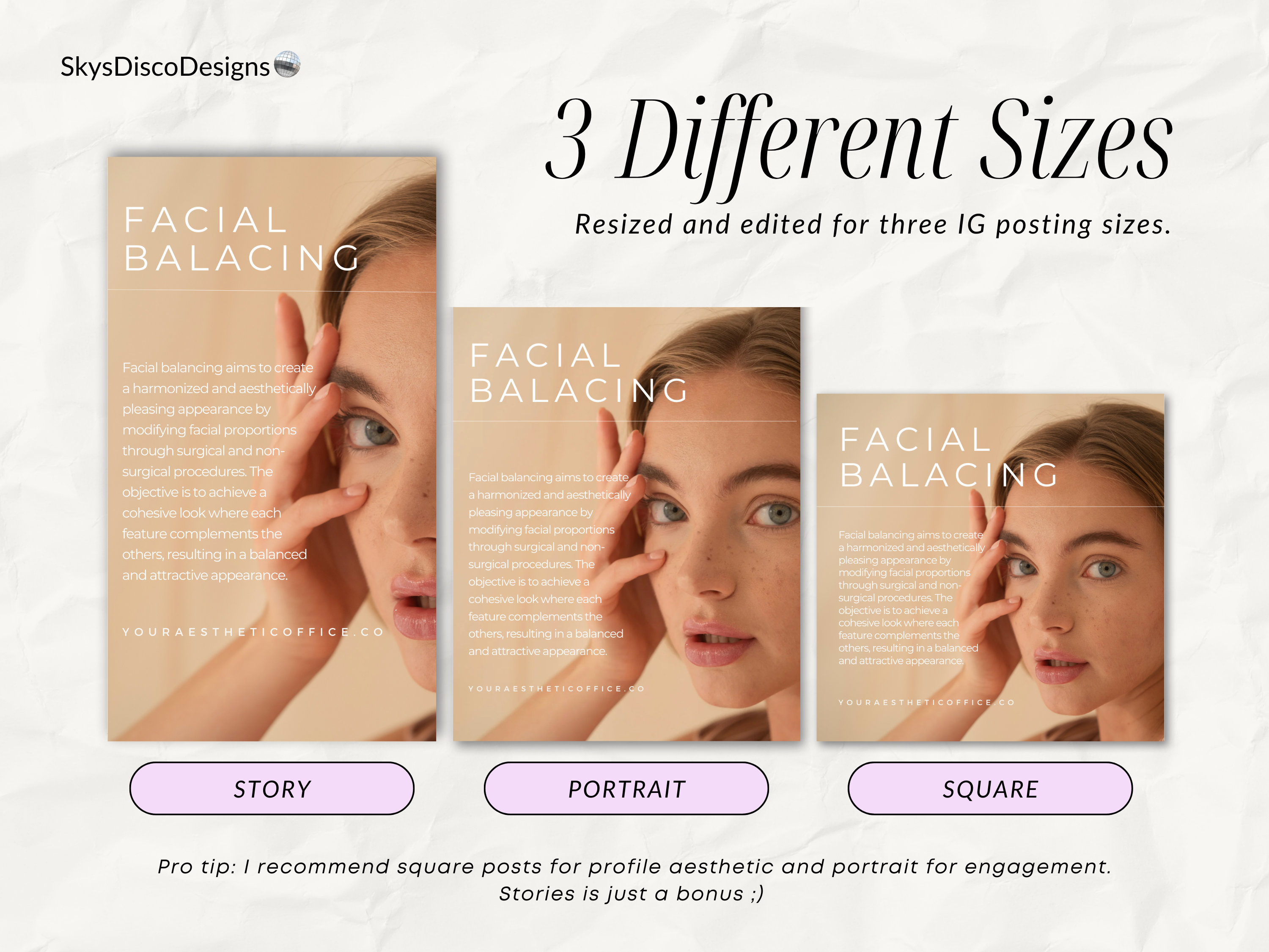 Medspa Templates Beauty Cosmetic, Botox and Filler Canva Template ...