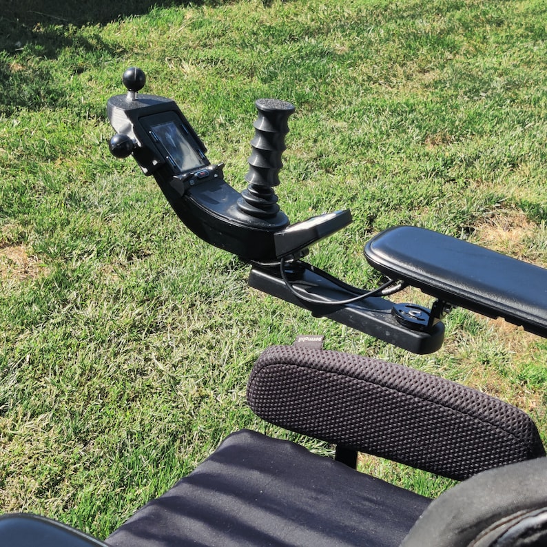 Permobil Wheelchair Powerchair Top & Side Mounted 1 Inch RAM Ball ...