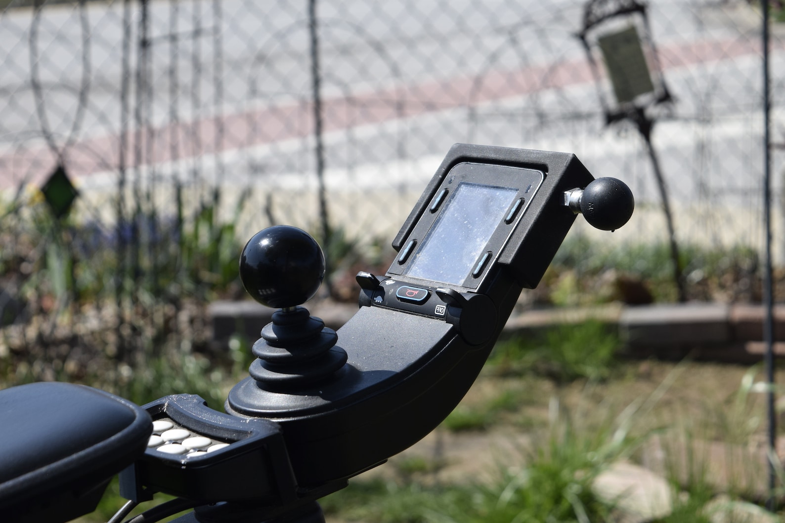 Heavy Duty Rugged Permobil Wheelchair Powerchair Phone Mount Holder 1 ...