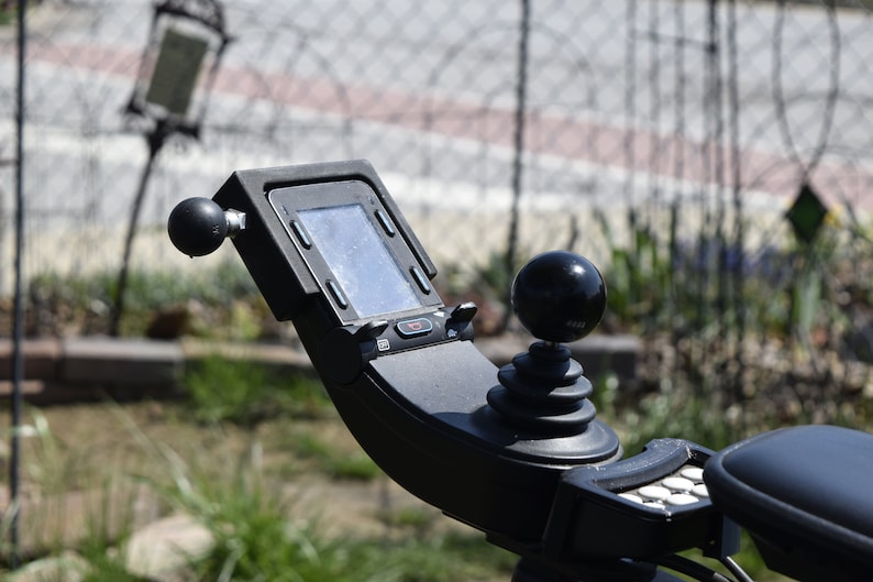 Heavy Duty Rugged Permobil Wheelchair Powerchair Phone Mount Holder 1 ...