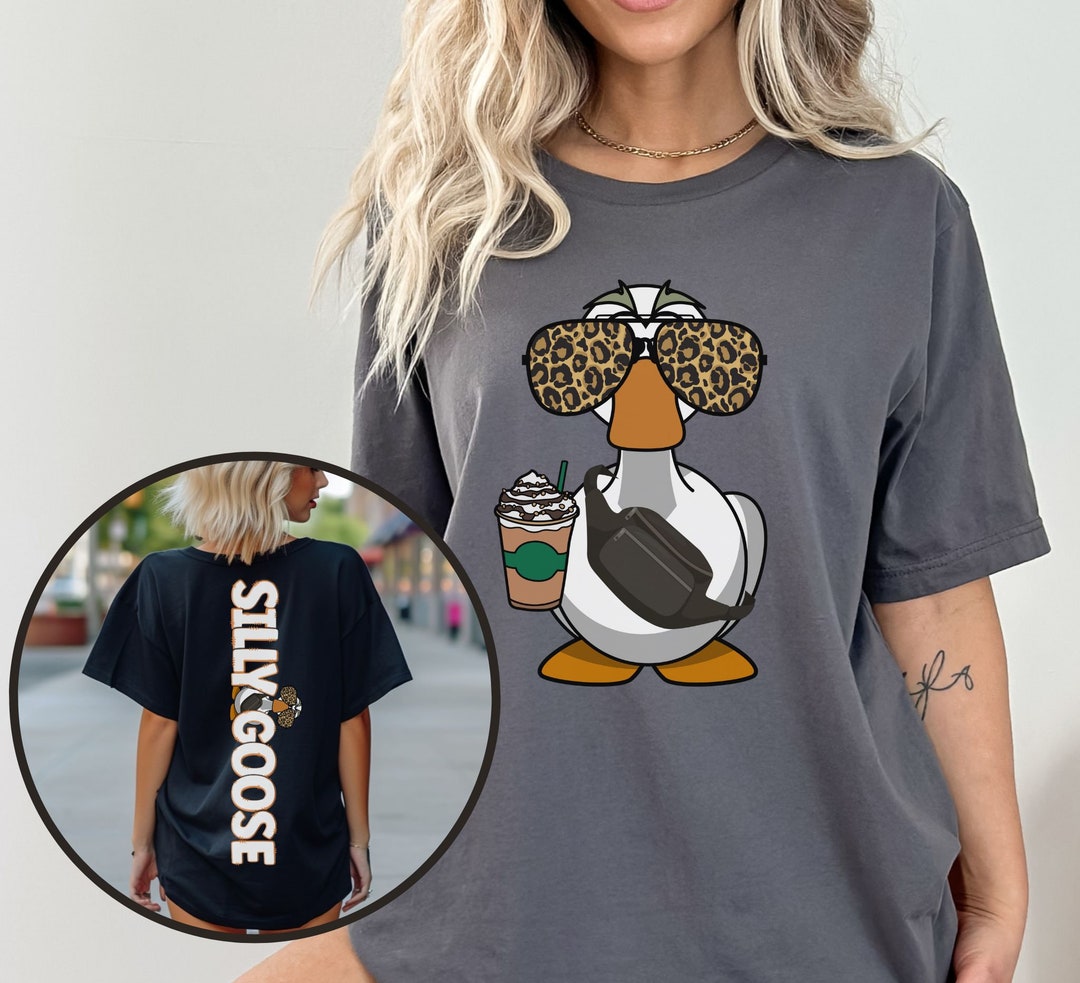 Silly Goose T-shirt, Silly Goose University, Funny Bougie Goose Tshirt ...