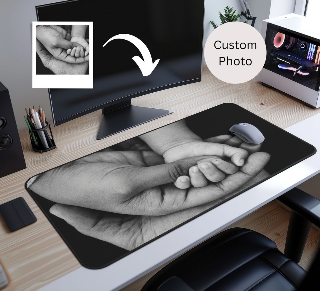 Custom Photo Desk Mat Personalized Photo Mouse Pad Customized Picture ...