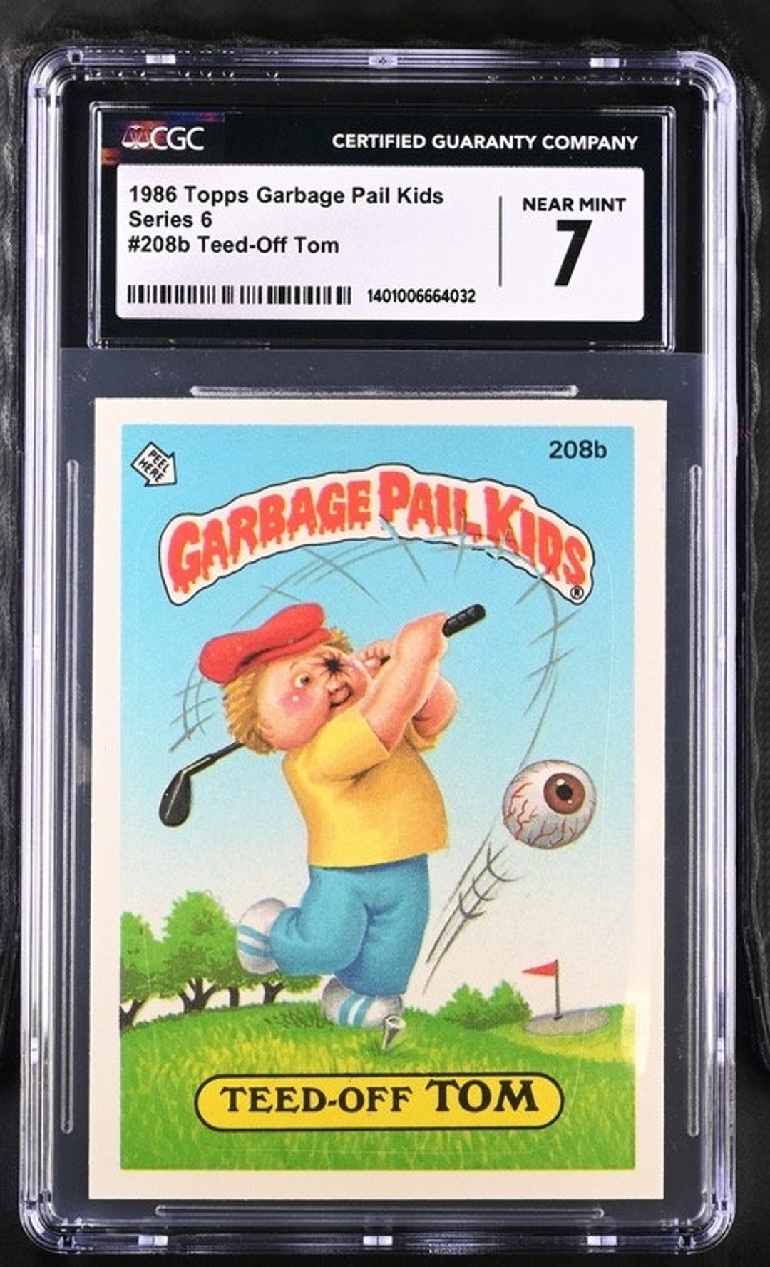 1986 Garbage Pail Kids Teed-off Tom Series 6 CGC 7.0 NM - Etsy