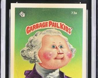 1985 Garbage Pail Kids Series 2 Pegleg Peter CGC 6.0 Ex/near Mint ...