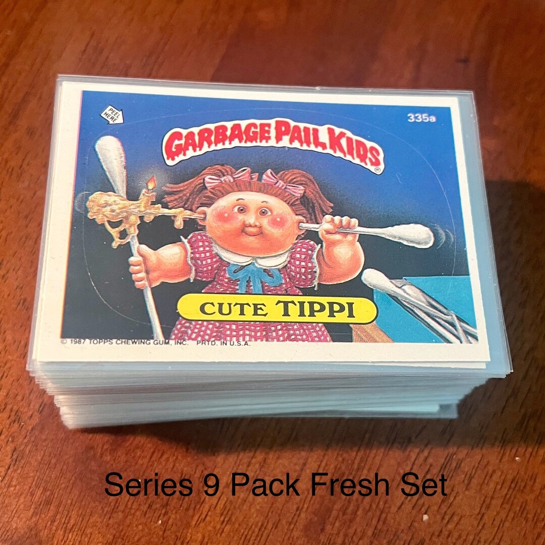 GPK 1987 Original Series 9 Complete Set of Cards. Sleeved. Pack Fresh ...