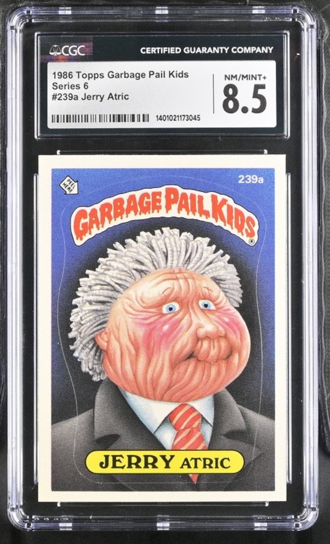 1986 Garbage Pail Kids Series 6 Jerry Atric CGC 8.5 Nm/mint+ - Etsy