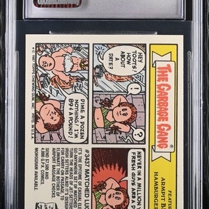 1987 Garbage Pail Kids Fatty Maddie Series 10 CGC 7.5 NM+ - Etsy