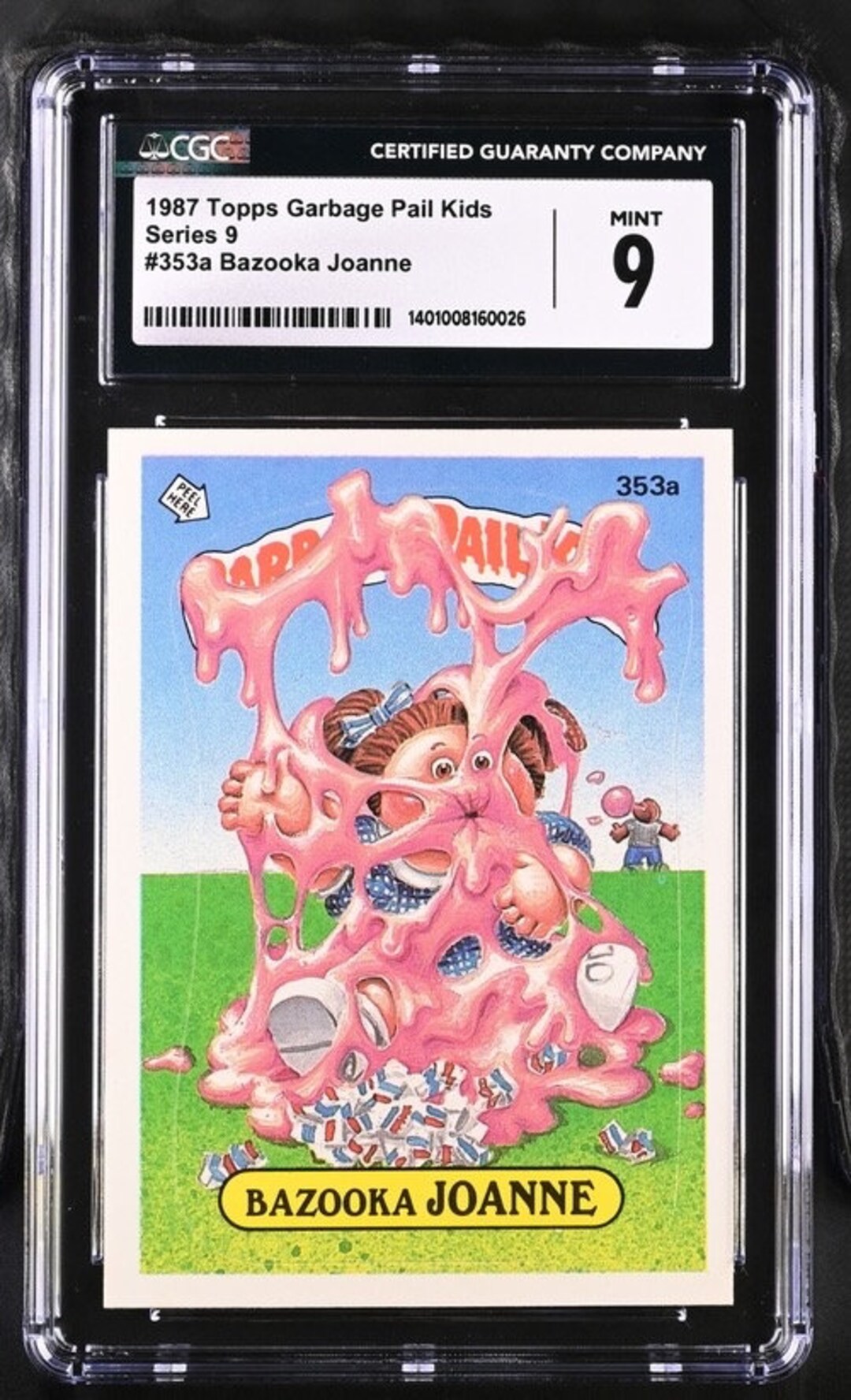 1987 Garbage Pail Kids Bazooka Joanne Series 9 CGC 9.0 Mint - Etsy