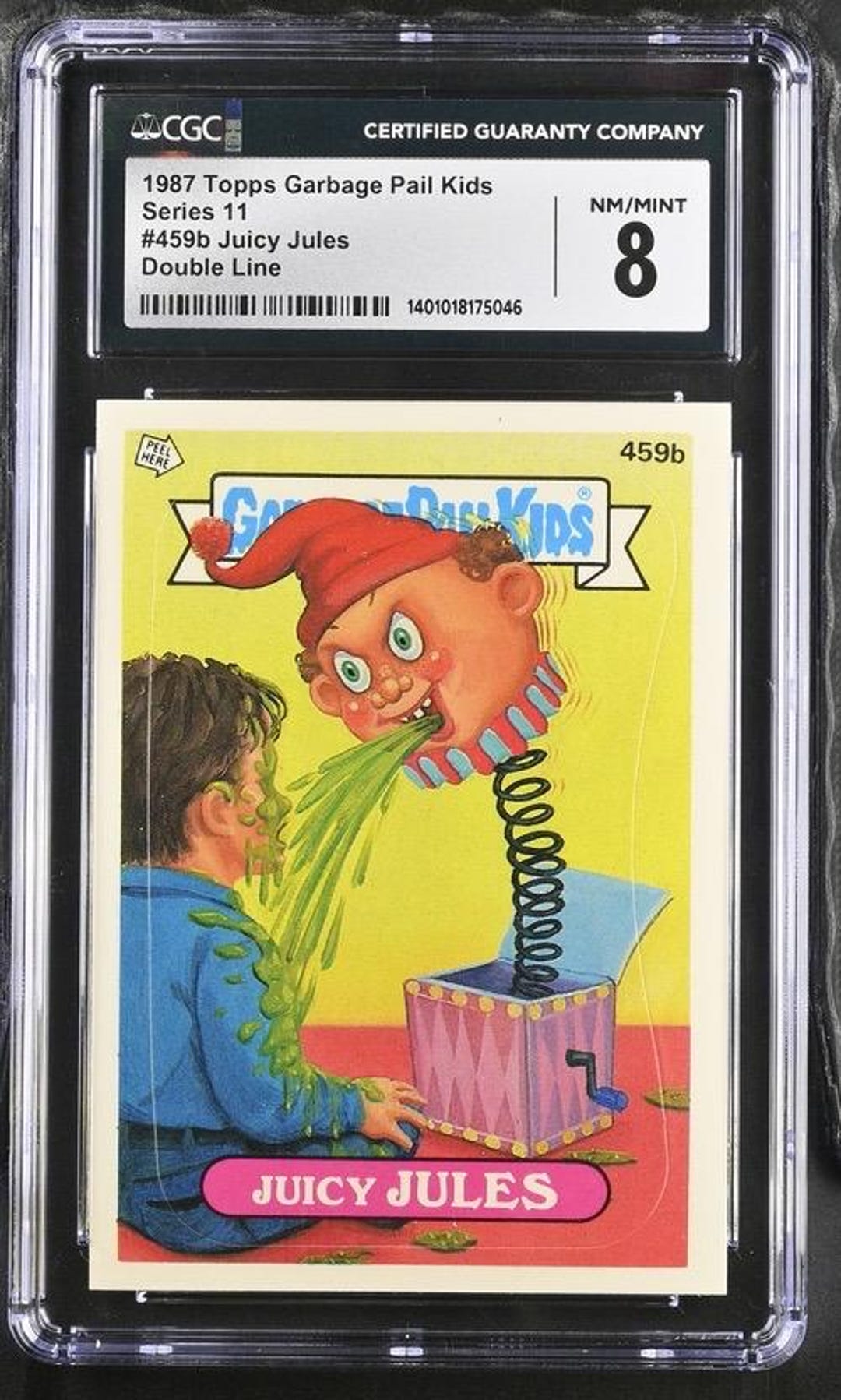 1987 Garbage Pail Kids Series 11 Juicy Jules CGC 8.0 Near Mint/mint ...