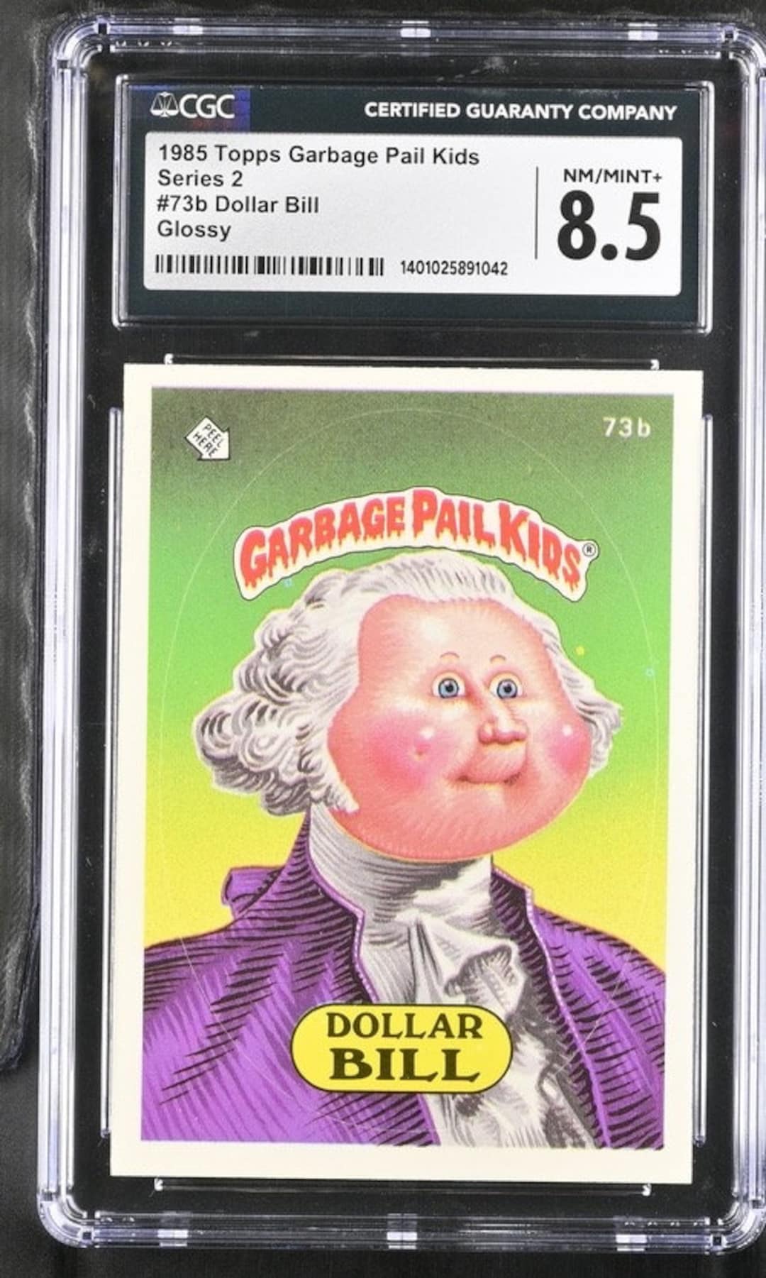 1985 Garbage Pail Kids Series 2 Dollar Bill CGC 8.5 Near Mint/mint+ ...