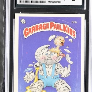 1985 Garbage Pail Kids Series 2 Soft Boiled Sam CGC 6.0 Ex/near Mint ...