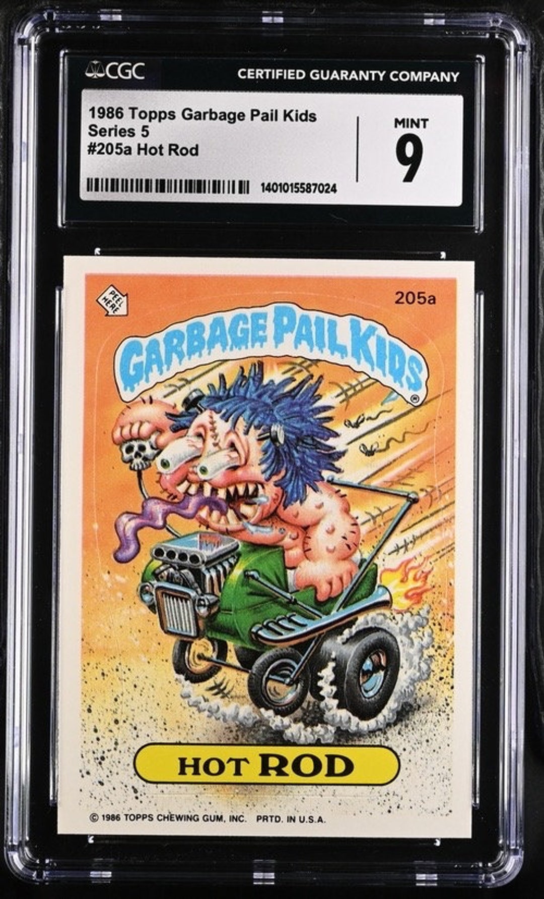 1986 Garbage Pail Kids Hot Rod Series 5 CGC 9.0 Mint - Etsy