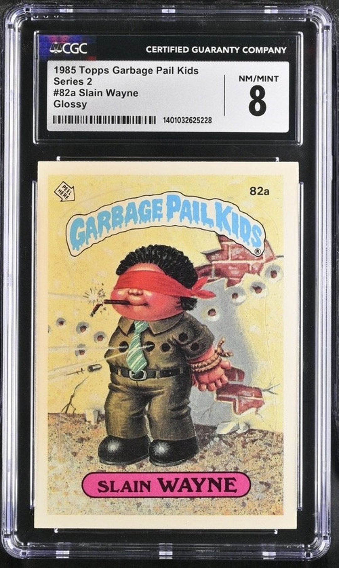 1985 Garbage Pail Kids Series 2 Slain Wayne CGC 8.0 Near Mint/mint ...