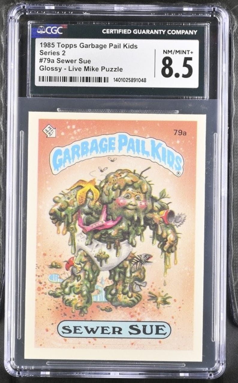 1985 Garbage Pail Kids Series 2 Sewer Sue CGC 8.5 Near Mint/mint+ ...