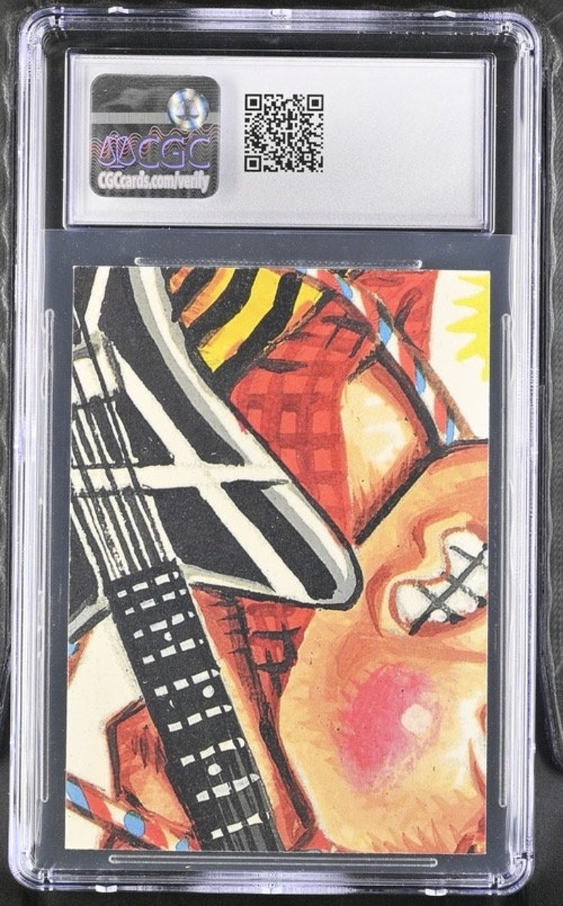 1985 Garbage Pail Kids Series 2 Jenny Jelly CGC 9.0 Mint Glossy Live ...