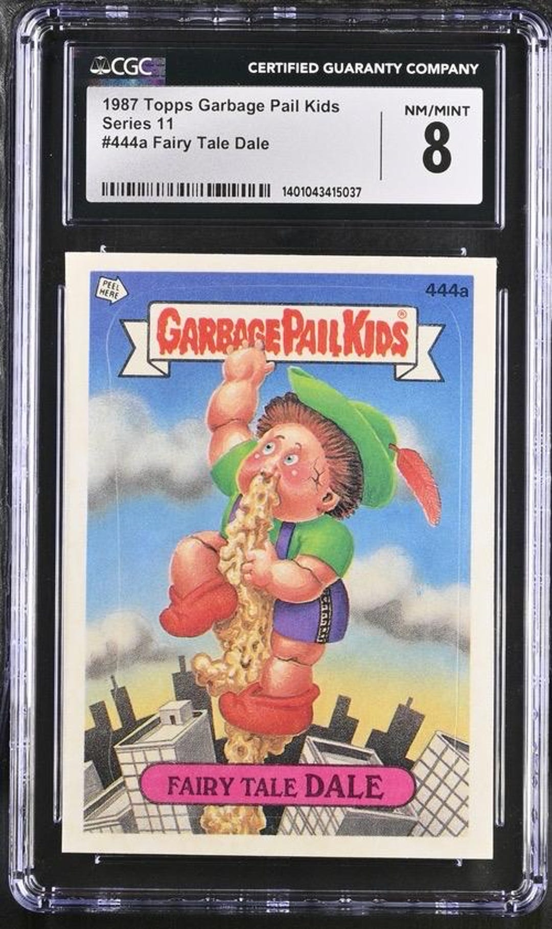 1987 Garbage Pail Kids Series 11 Fairy Tale Dale CGC 8.0 Nm/mint - Etsy