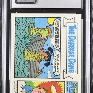 1988 Garbage Pail Kids Series 12 Tub O’ Lars CGC 8.0 Nm/mint Garbage ...
