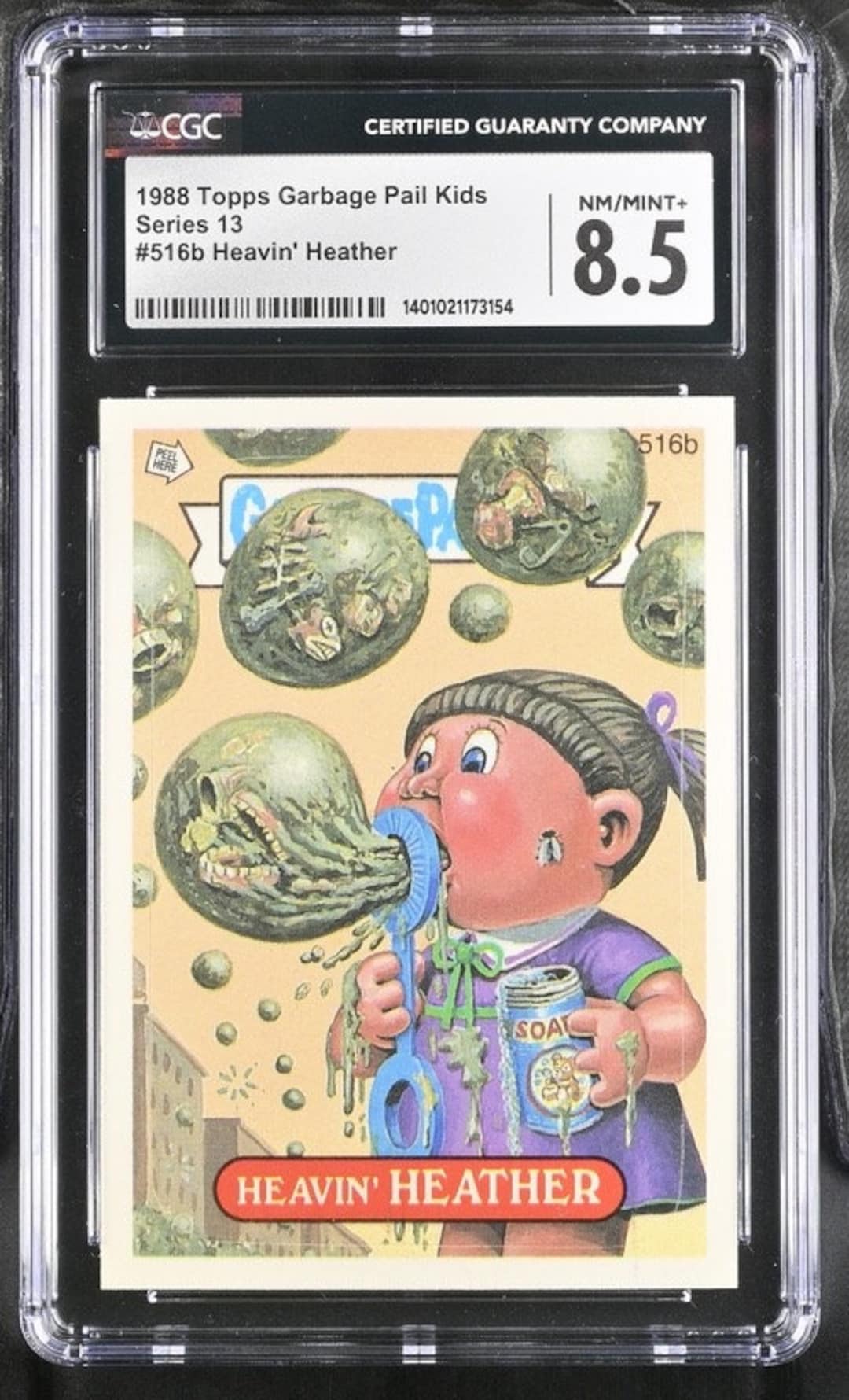 1988 Garbage Pail Kids Series 13 Heavin’ Heather CGC 8.5 Nm/mint+ - Etsy