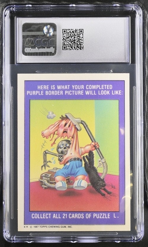 ERROR CARD-1987 Garbage Pail Kids Series 10 Locked Dorian CGC 6.5 ...