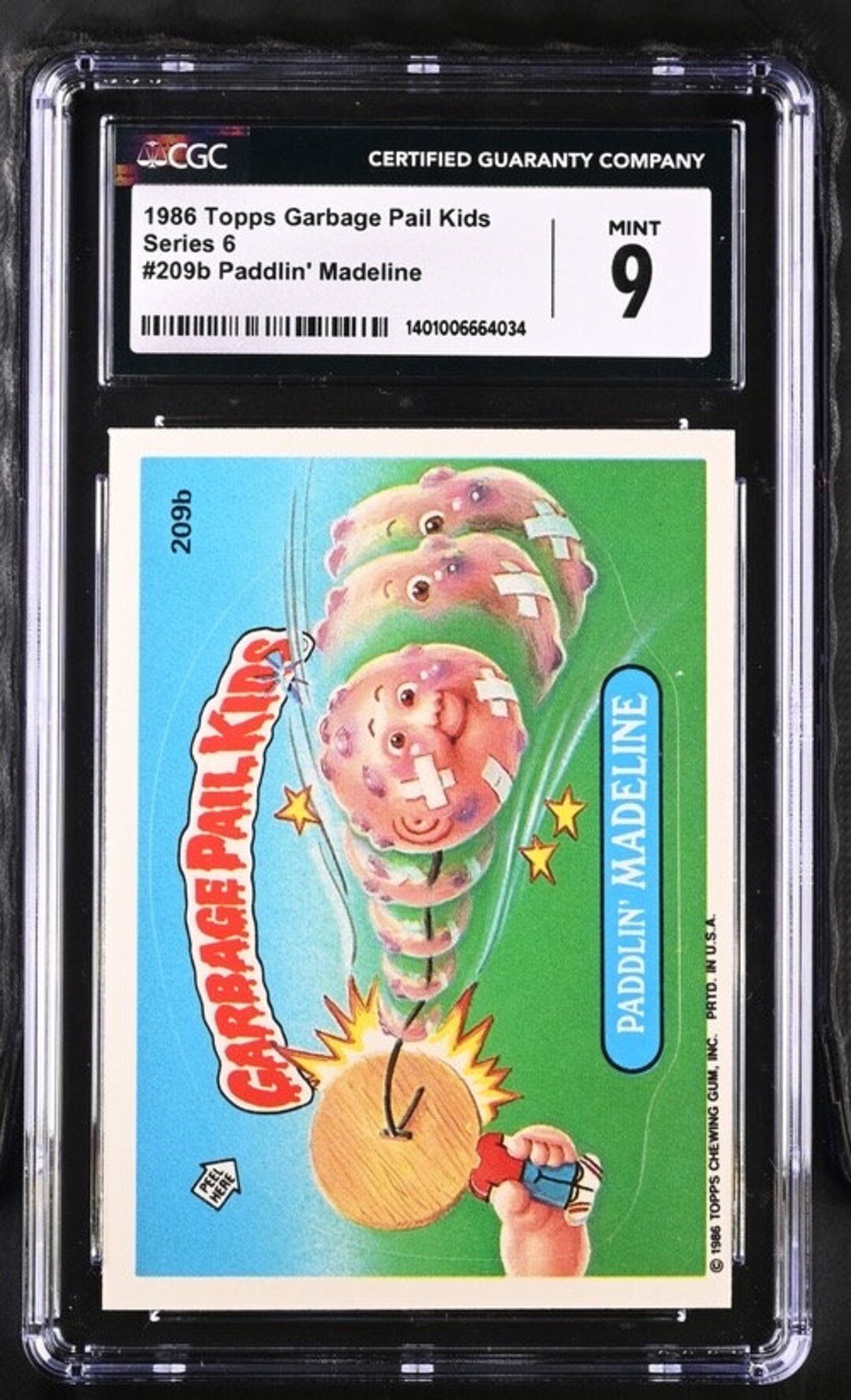 1986 Garbage Pail Kids Paddlin’ Madeline Series 6 CGC 9.0 Mint - Etsy