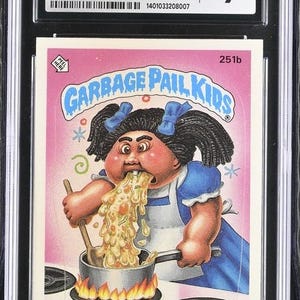 1987 Garbage Pail Kids Valerie Vomit Series 7 CGC 9.0 Mint - Etsy