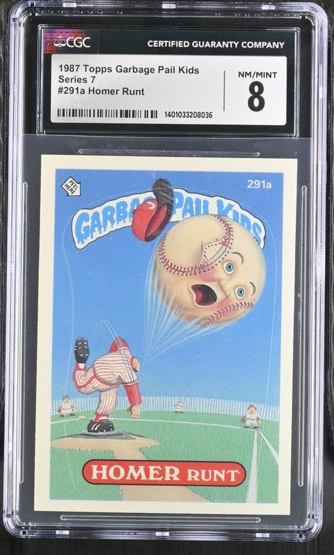 1987 Garbage Pail Kids Homer Runt Series 7 CGC 8.0 Nm/mint - Etsy