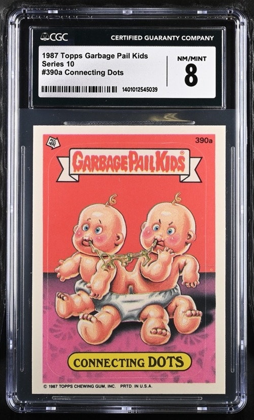 1987 Garbage Pail Kids Connecting Dots Series 10 CGC 8.0 NM/MT - Etsy