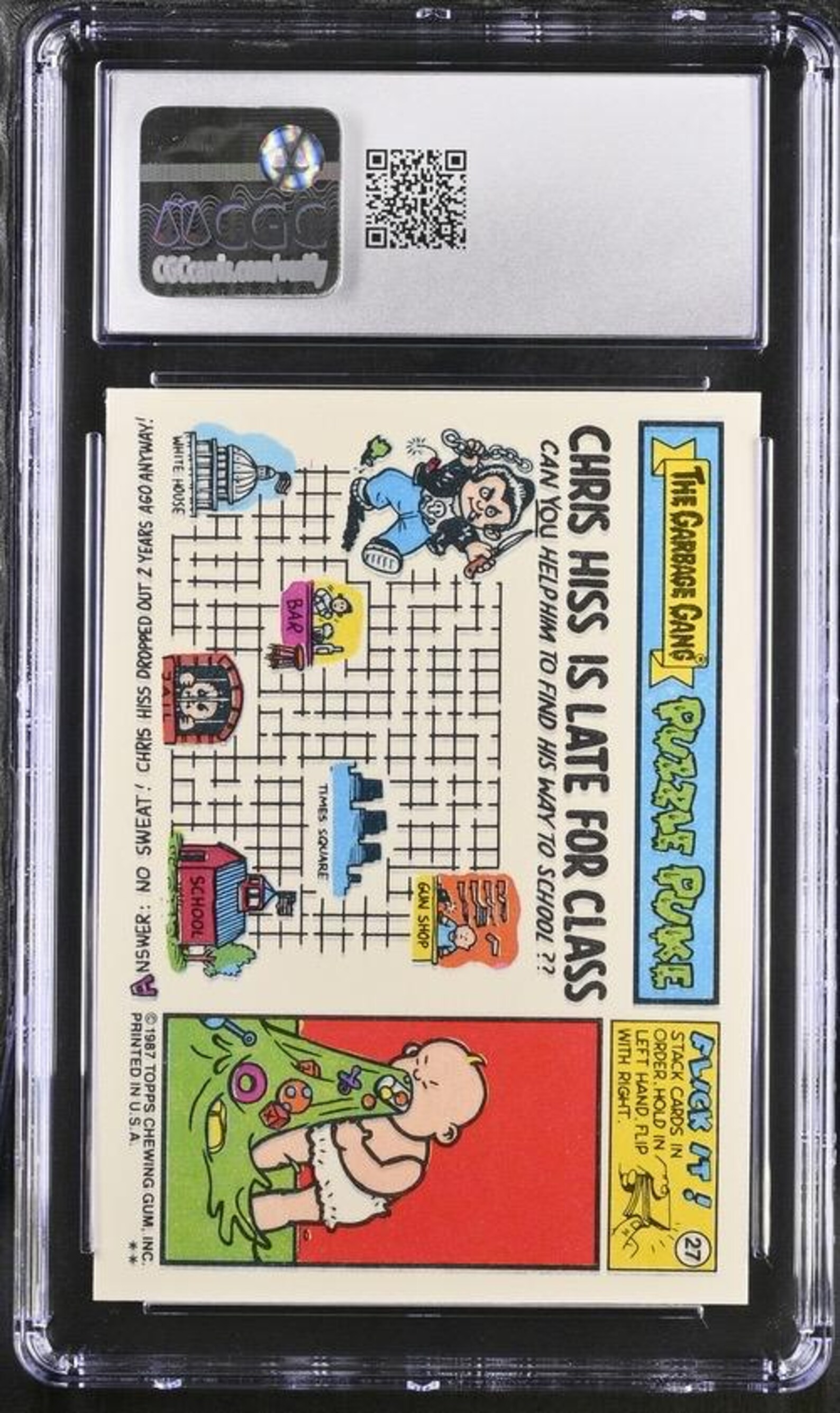 1987 Garbage Pail Kids Series 11 Fairy Tale Dale CGC 8.0 Nm/mint - Etsy