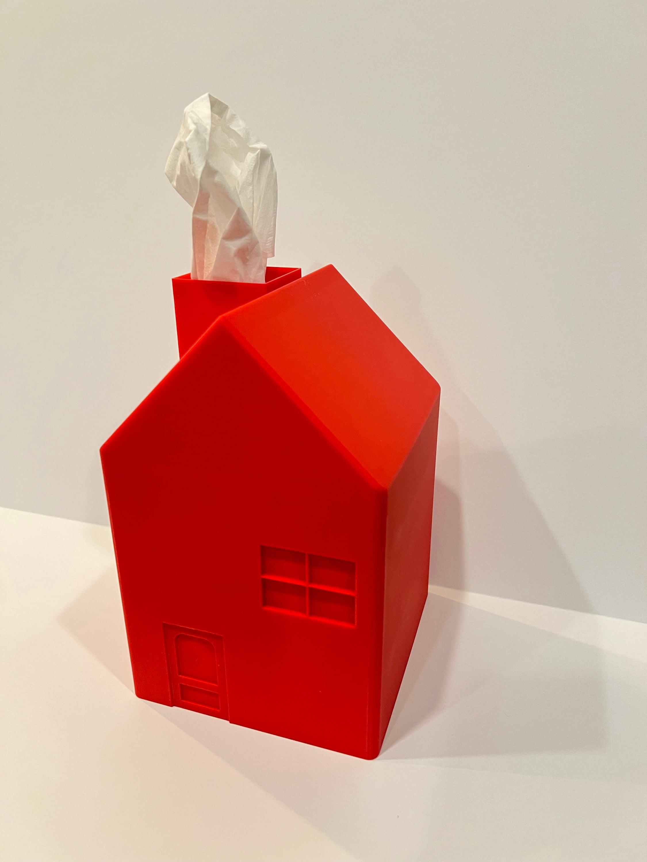 Square House Minimalist Tissue Box Cover - Etsy