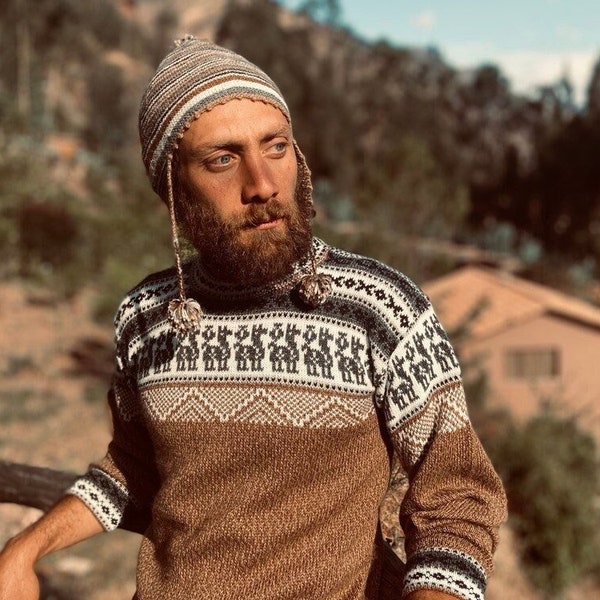 Alpaca Wool Sweater - Etsy