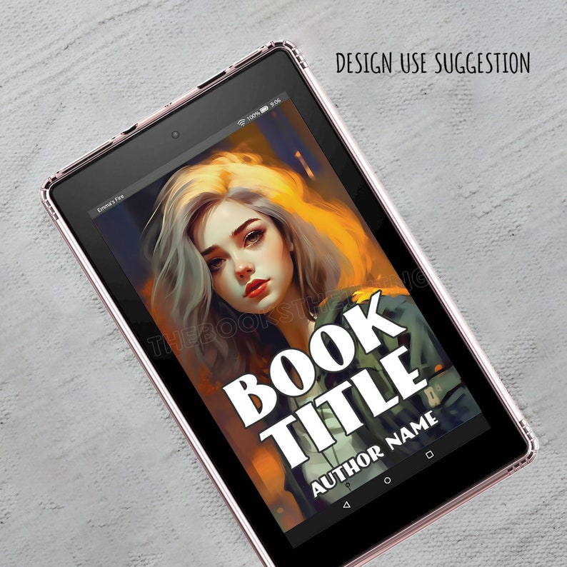 Unique E-book/book Cover Art, Printable Poster - YA Romance, Novel ...