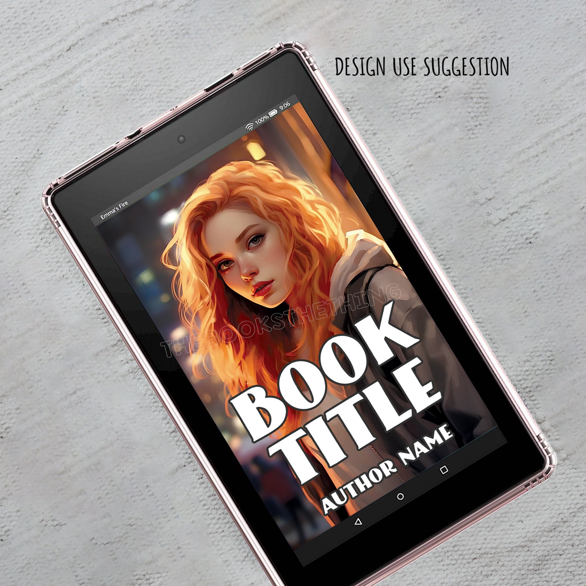 Unique E-book/book Cover Art, Printable Poster - YA Romance, Novel ...