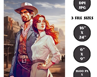 Unique E-book/book Cover Art, Printable Poster - YA Romance, Novel ...