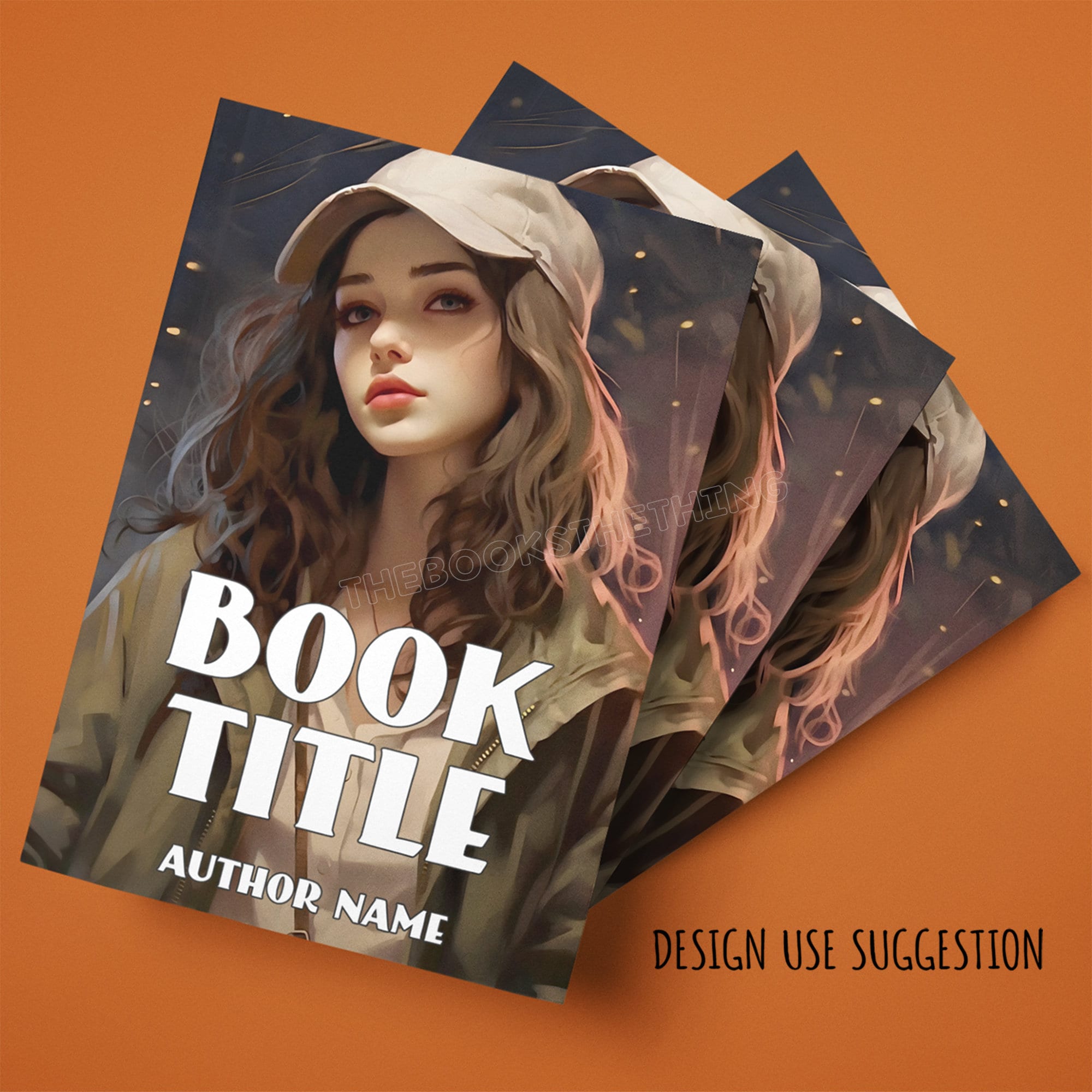 Unique E-book/book Cover Art, Printable Poster - YA Romance, Novel ...