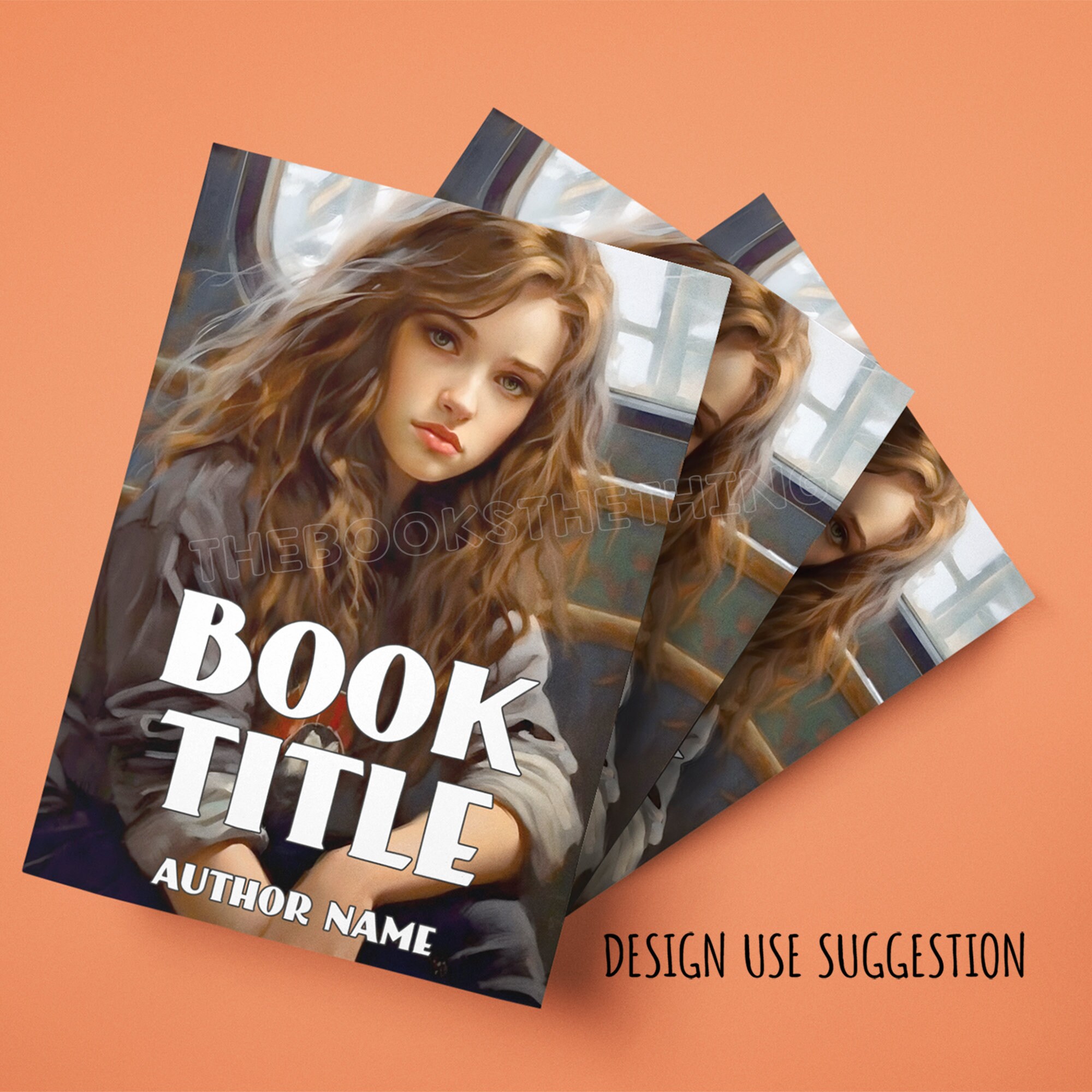 Unique E-book/book Cover Art, Printable Poster - YA Romance, Novel ...