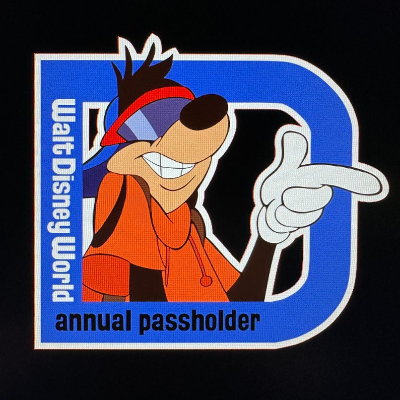 Disney World Max Goof Goofy Movie Annual Passholder Sticker - Etsy