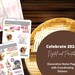 Celebrate 2024 Notes Pages and Digital Stickers, Printable and Digital ...