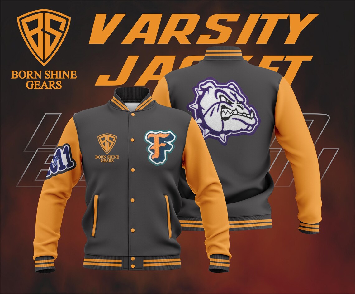 Custom Letterman Jacket, Personalized Varsity Jacket, Bomber Jacket ...