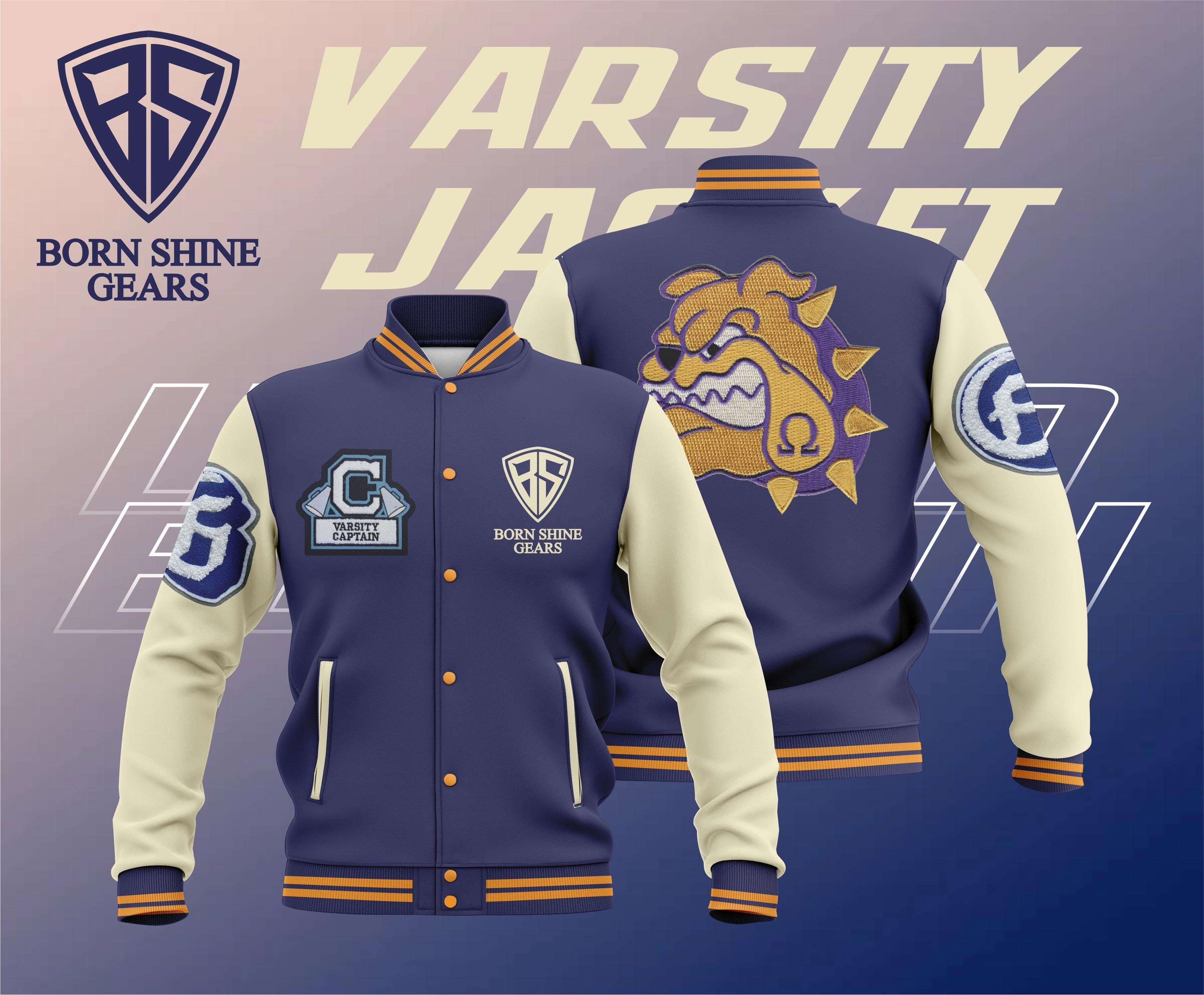 Custom Letterman Jacket, Personalized Varsity Jacket, Bomber Jacket ...