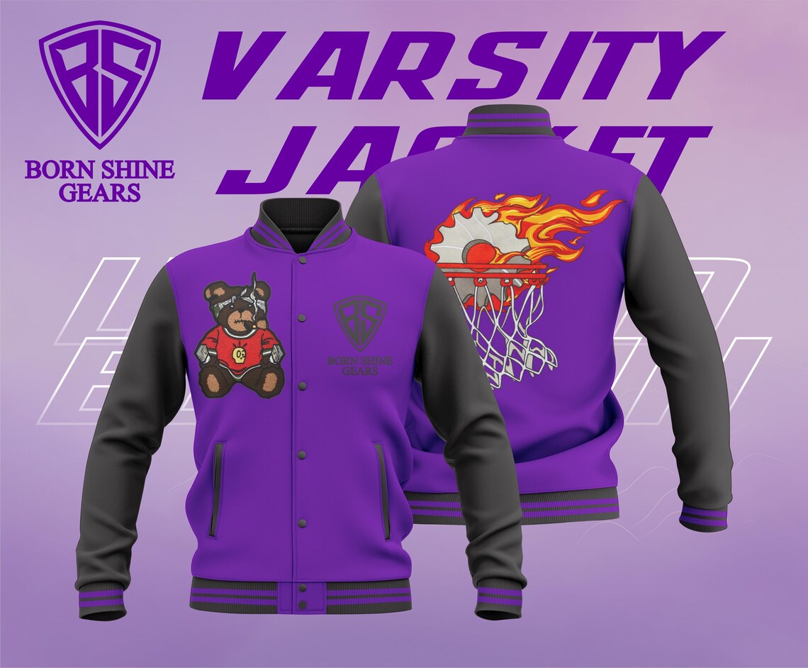 Custom Letterman Jacket, Personalized Varsity Jacket, Bomber Jacket ...