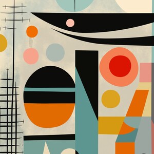 Bob Cooper Art Print, Mid Century Modern Wall Art, Mid Century Home ...