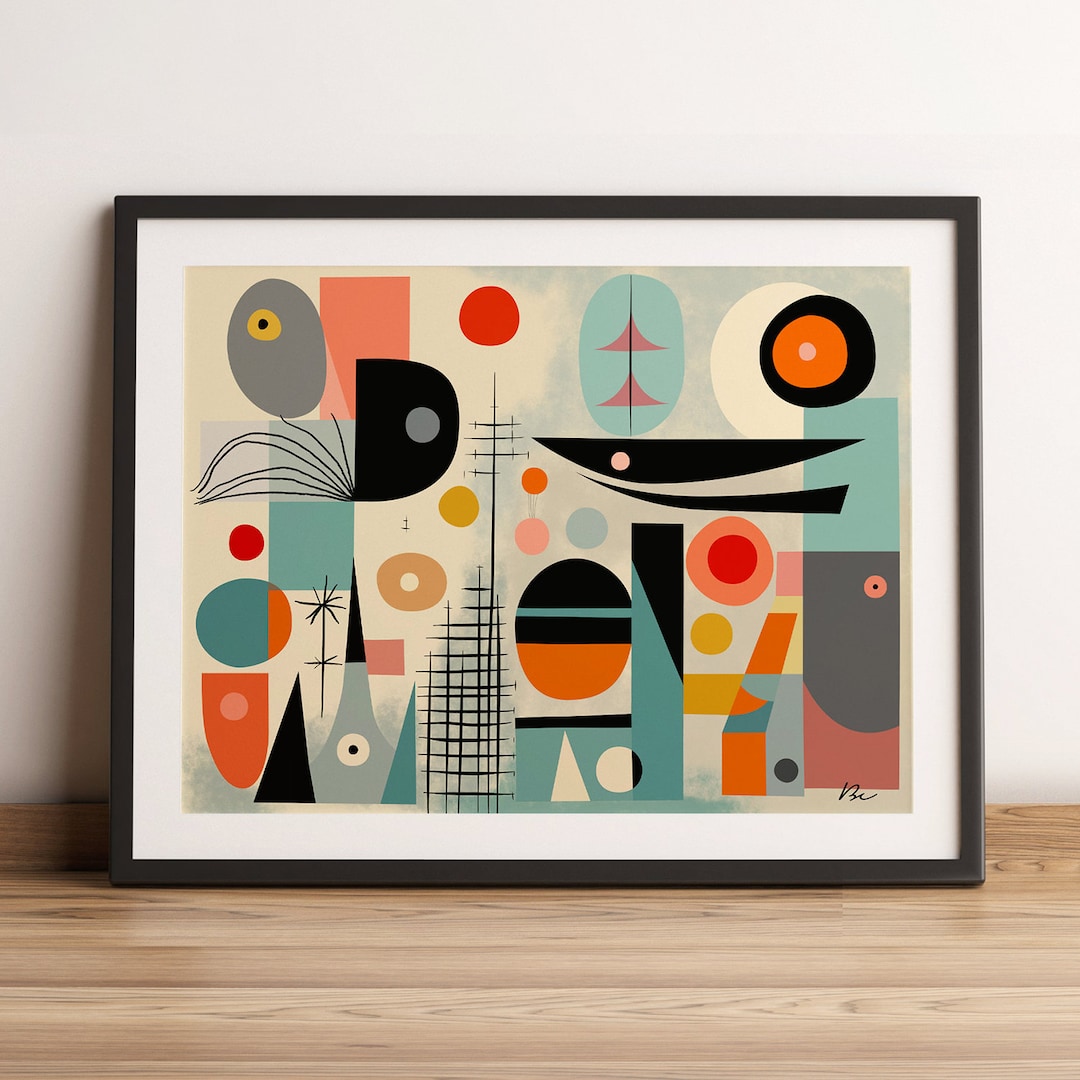 Bob Cooper Art Print, Mid Century Modern Wall Art, Mid Century Home ...