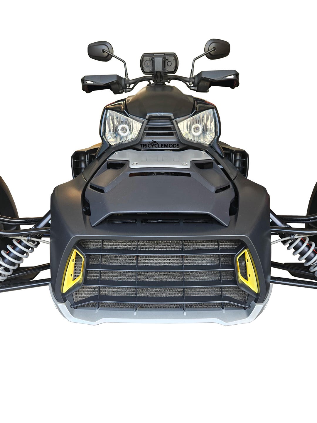 FRONT GRILL INSERTS for Can-am Ryker | Custom Accessory Mod for All ...