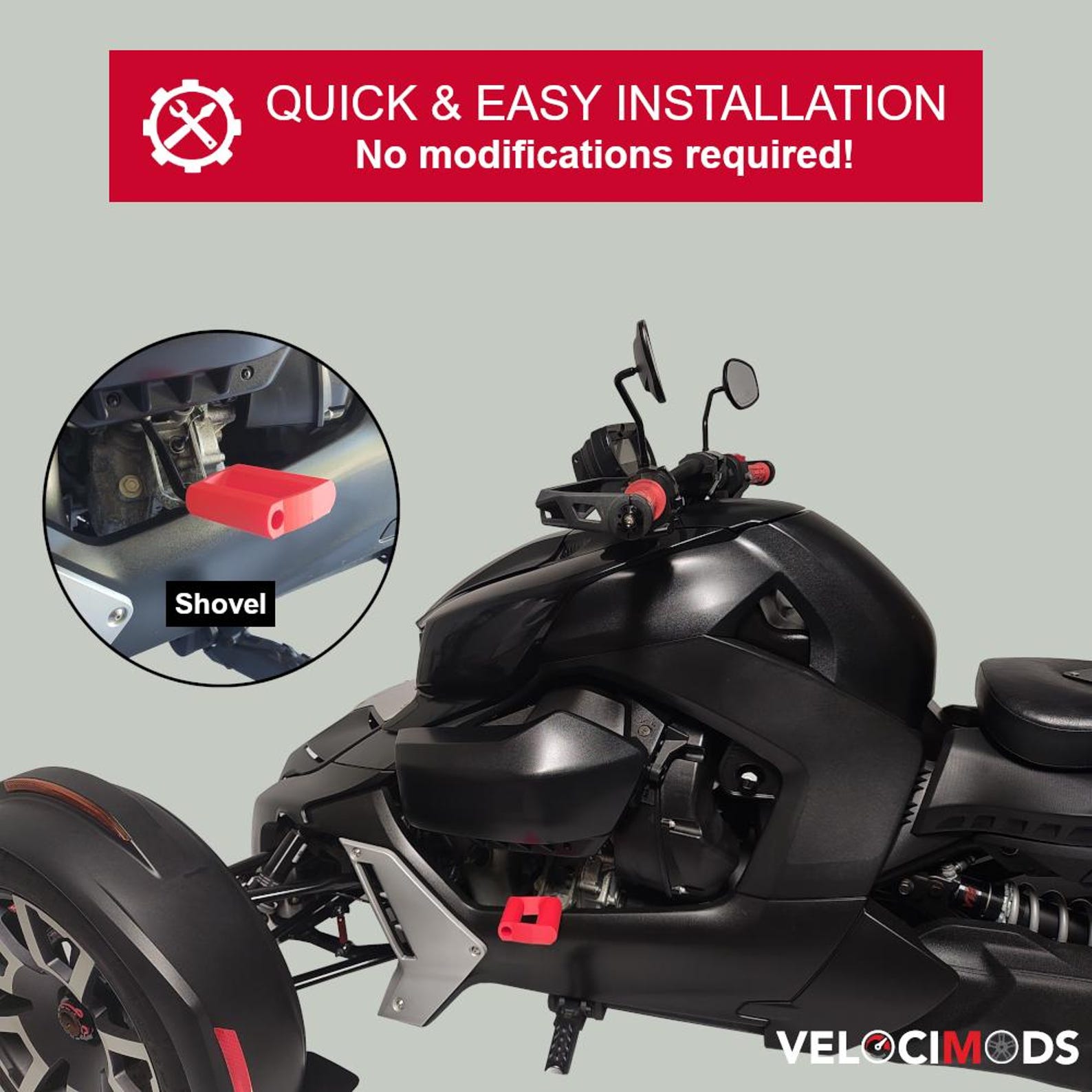 GEAR SHIFT Knob for Can-am Ryker | Custom Accessory Mod for All BRP ...