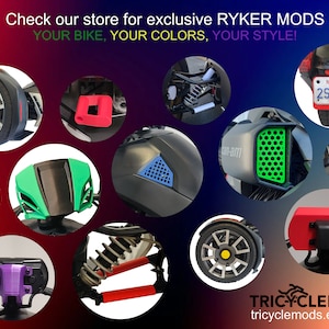 REVERSE PEDAL Handle for Can-am Ryker Multiple Color Options Accessory ...