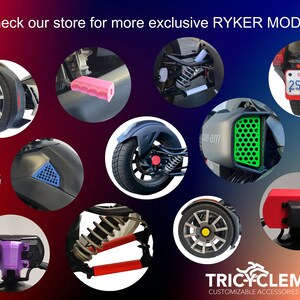 GEAR SHIFT GRIP for Can-am Ryker Multiple Color Options Custom Stylish ...
